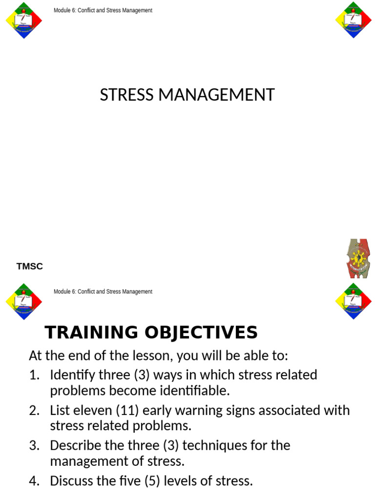 6 - 2 Stress Management | PDF