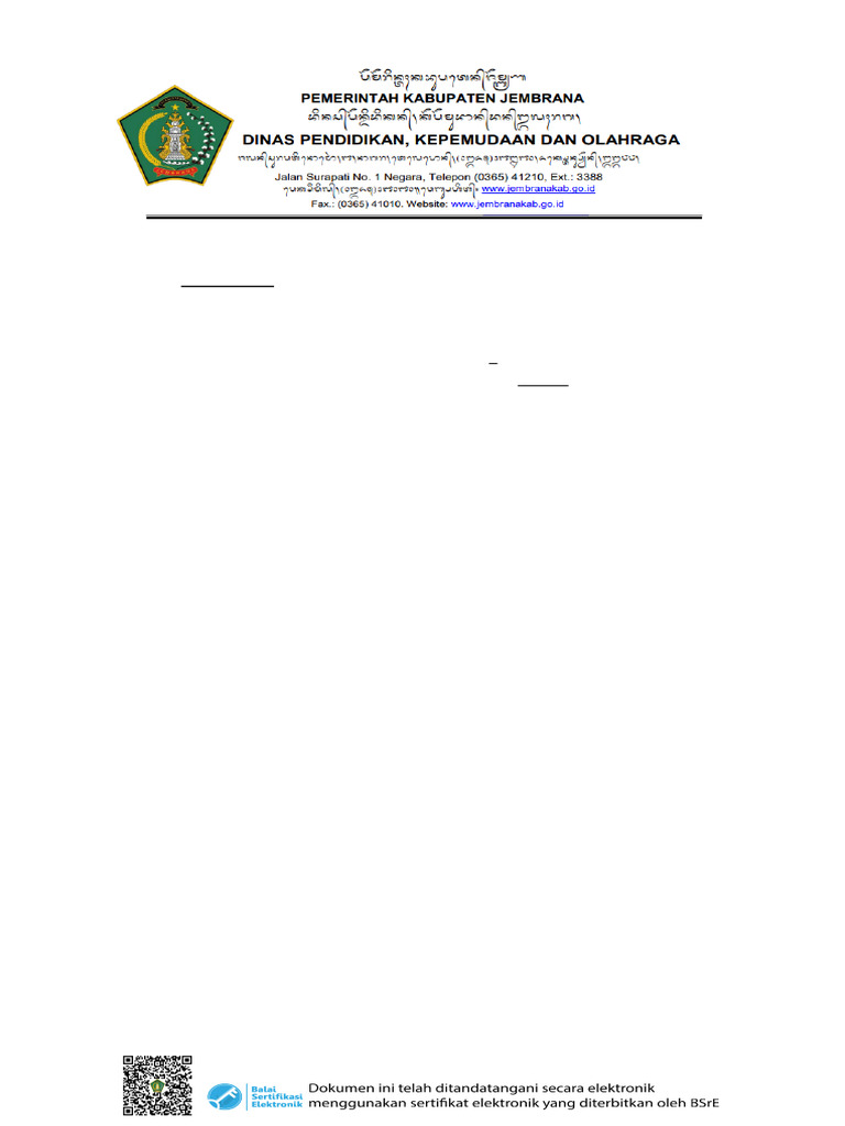 Se Edaran KP Tahun 2024 | PDF