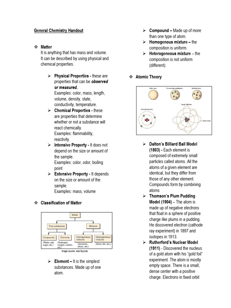 A. General Chemistry | PDF
