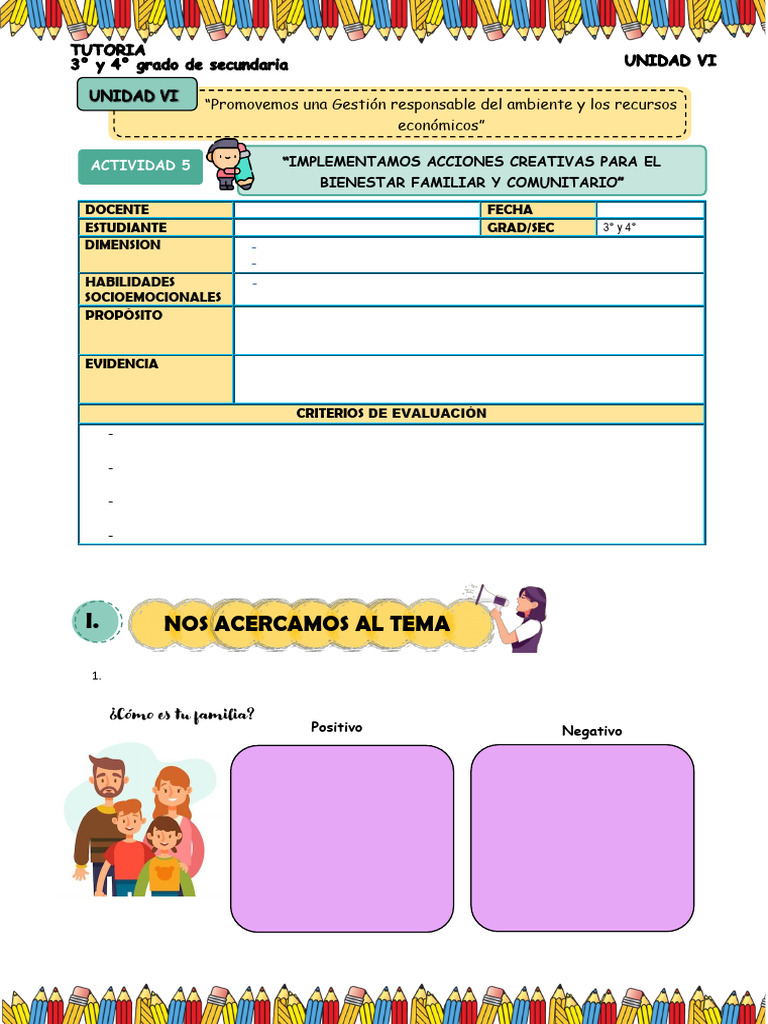3° y 4° TUT - ACTV.05-UND.6 2024 | PDF