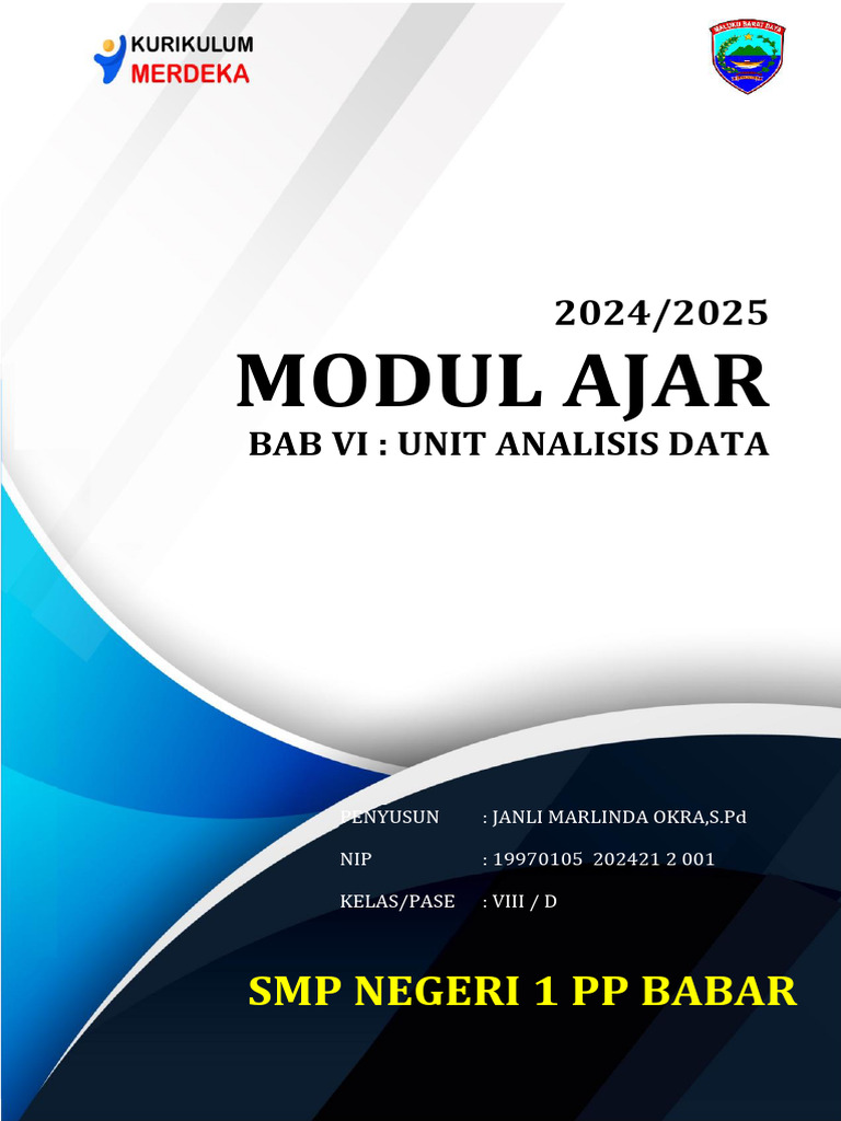 Modul Ajar TIK Kelas 8 Kurikulum Merdeka | PDF | Seni | Komputer