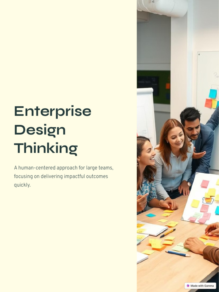 Enterprise Design Thinking | PDF