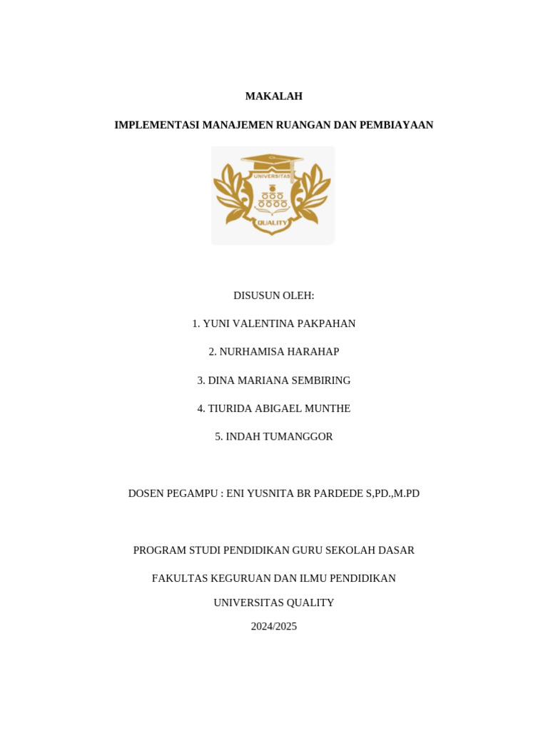 Makalah Implementasi | PDF