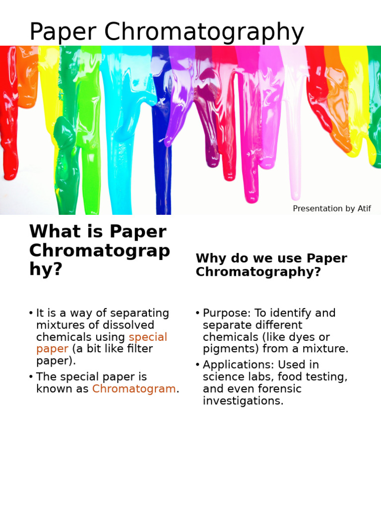Paper Chromatography | PDF