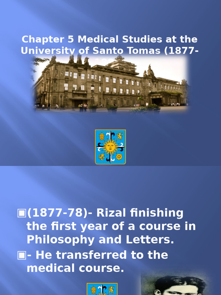 05 Rizal's Life in UST | PDF