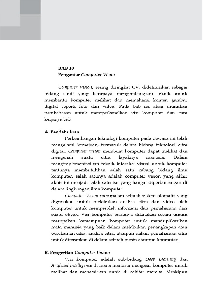 Computer Vision | PDF Computer Vision | PDF