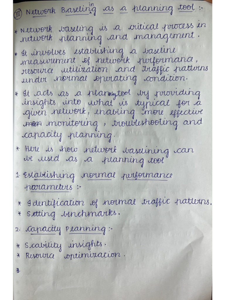 Network Baselining | PDF