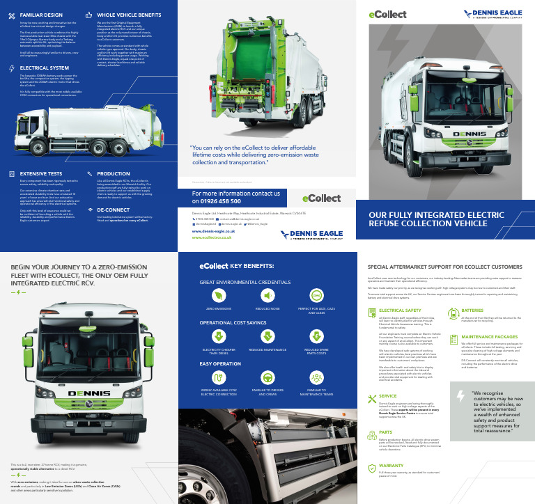 Ecollect - Truck Launch Leaflet - Digital | PDF