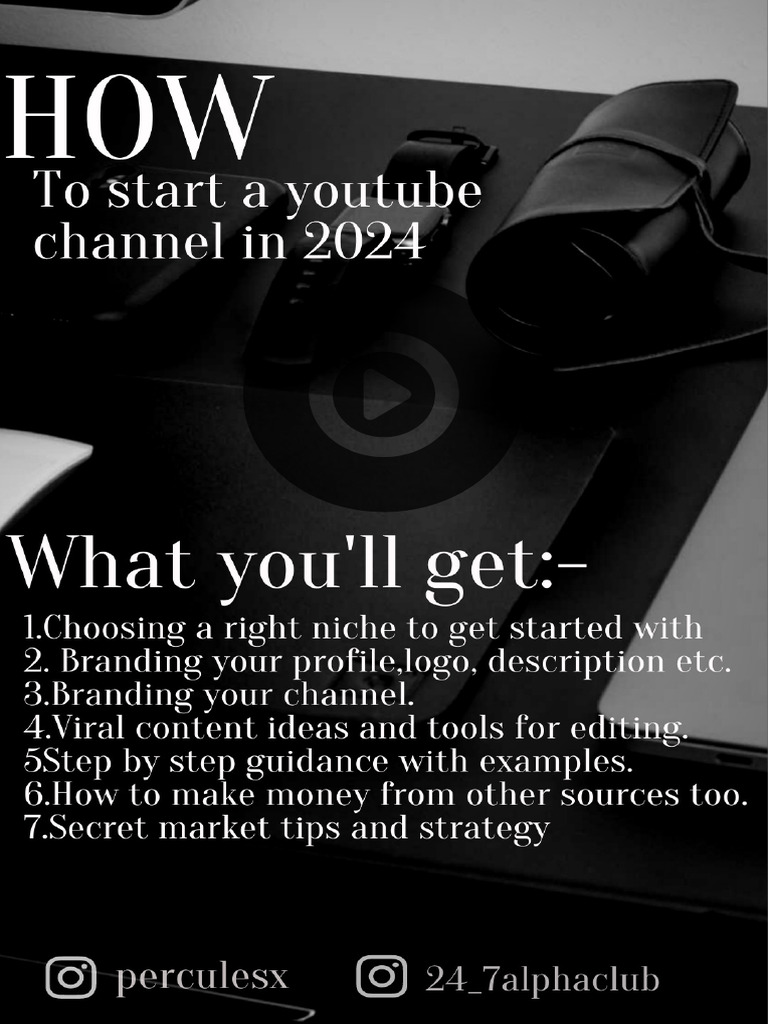 How To Start YouTube Channel | PDF