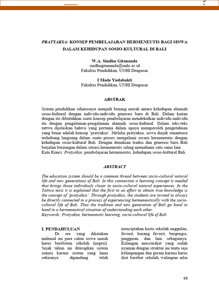 Sindhu DKK Widyanatya | PDF