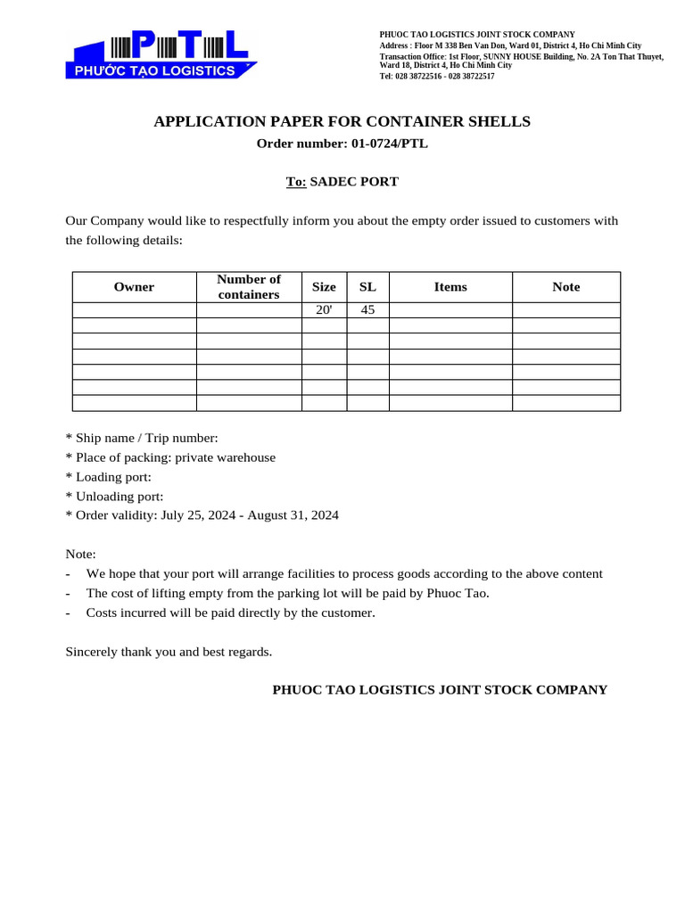 Lenh Cap Rong Eng | PDF