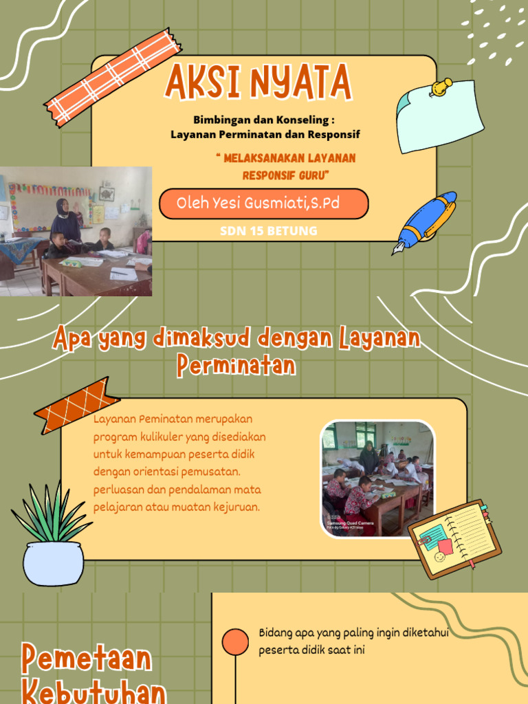 Aksi Nyata Responsif Guru | PDF
