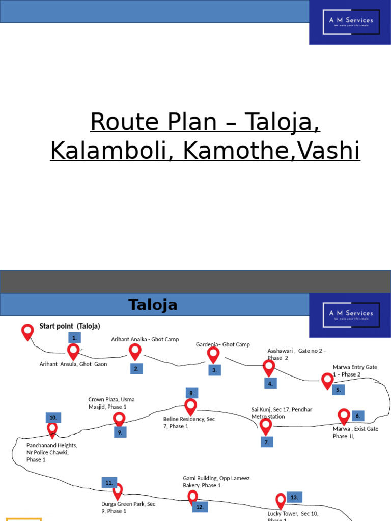 Route Map | PDF