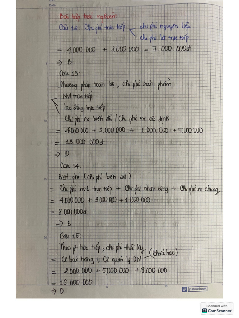 Lms Thông Tin Chi Phí c1 | PDF