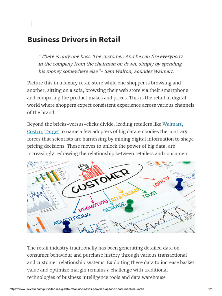 Top 5 Big Data Retail Use Cases Powered by Apache Spark & Machine Learning Capabilities ...