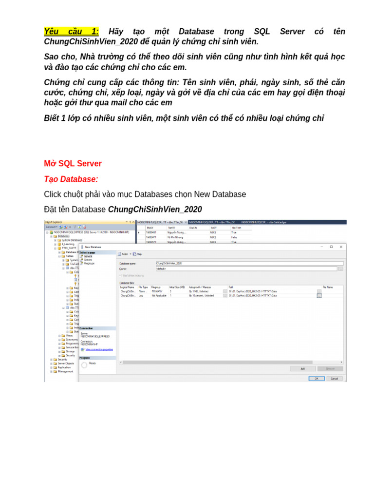 BaiTap ChungChi | PDF