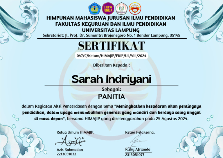 Sarah Indriyani | PDF