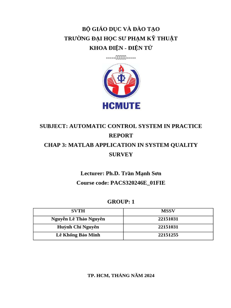 Report3 gr1 Acs Practice | PDF
