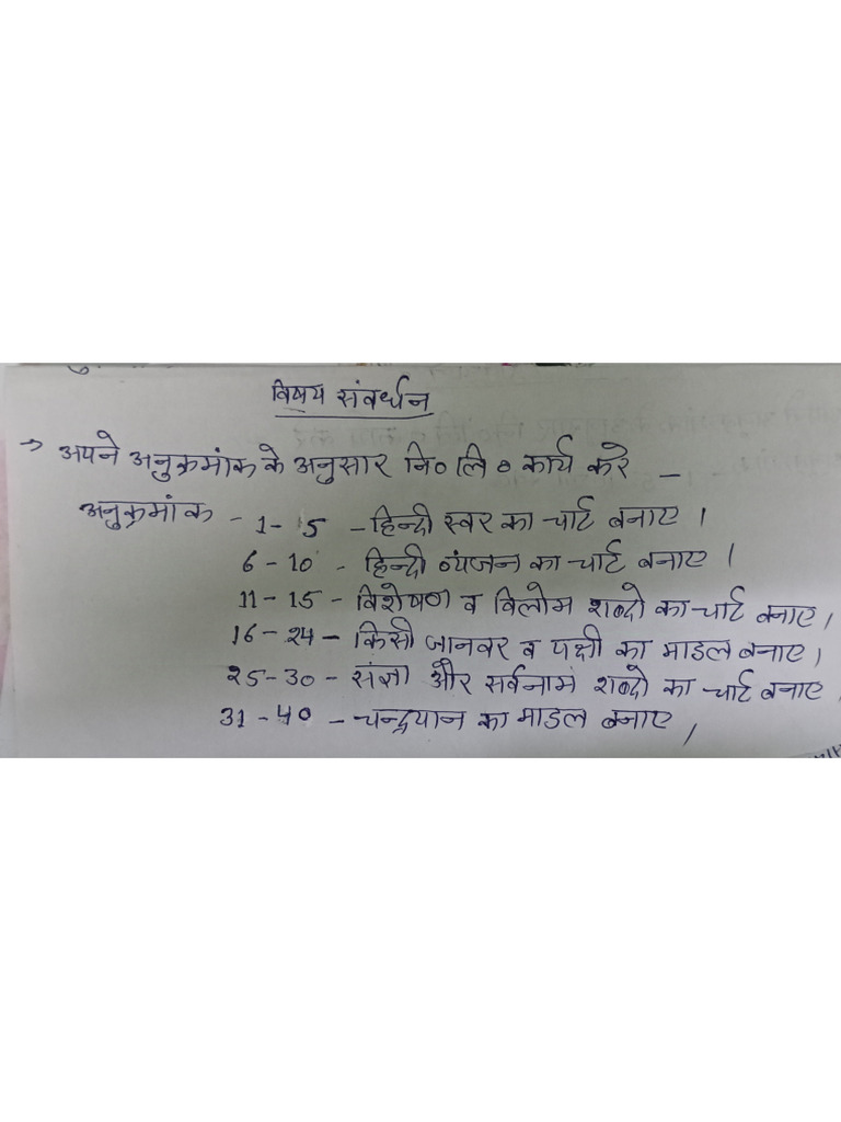 Class 3 Hindi Autumn Break Home Work | PDF Class 3 Hindi Autumn Break Home Work | PDF