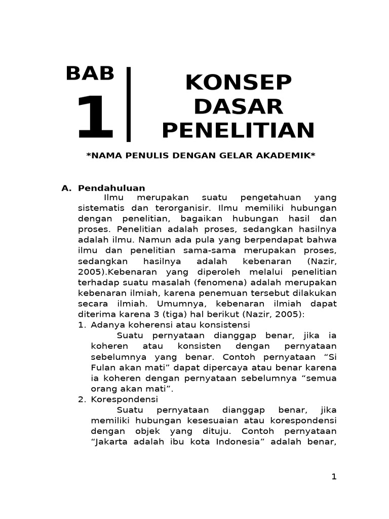 Contoh Templete Penyusunan Buku | PDF