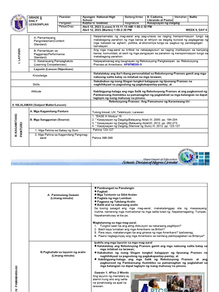 Rebolusyong Pranses | PDF