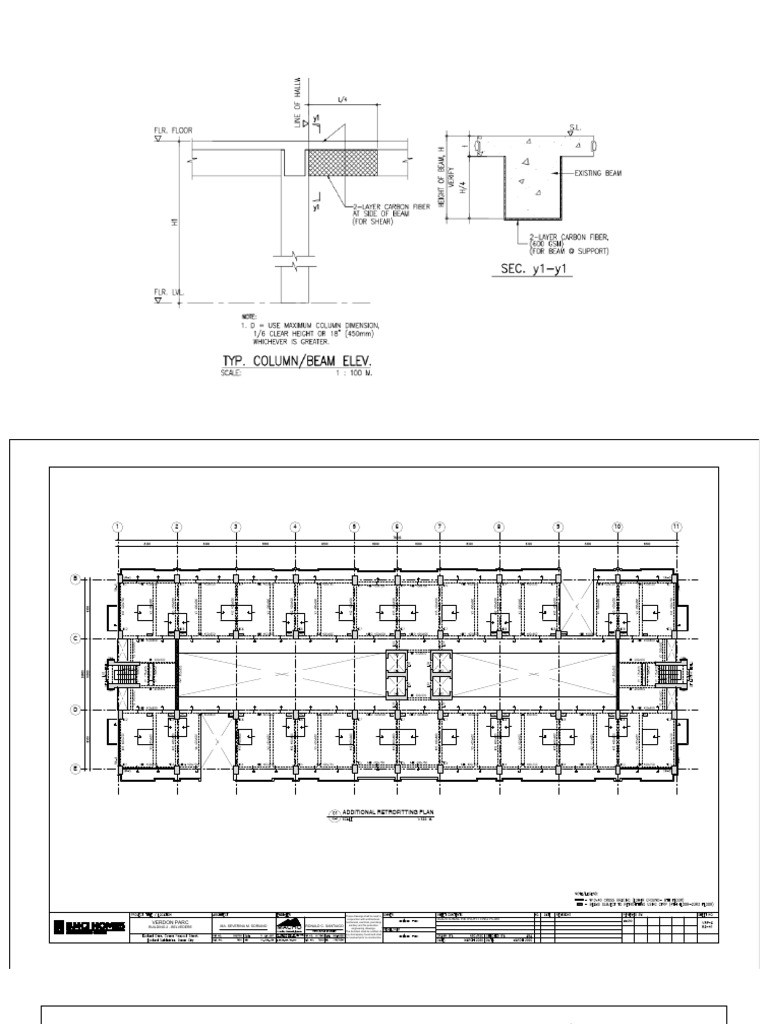Vrp-Carbon Retrofitting Drawing | PDF