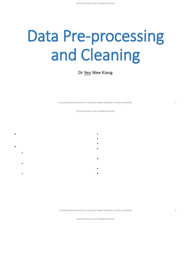 Week04 DataCleaning | PDF