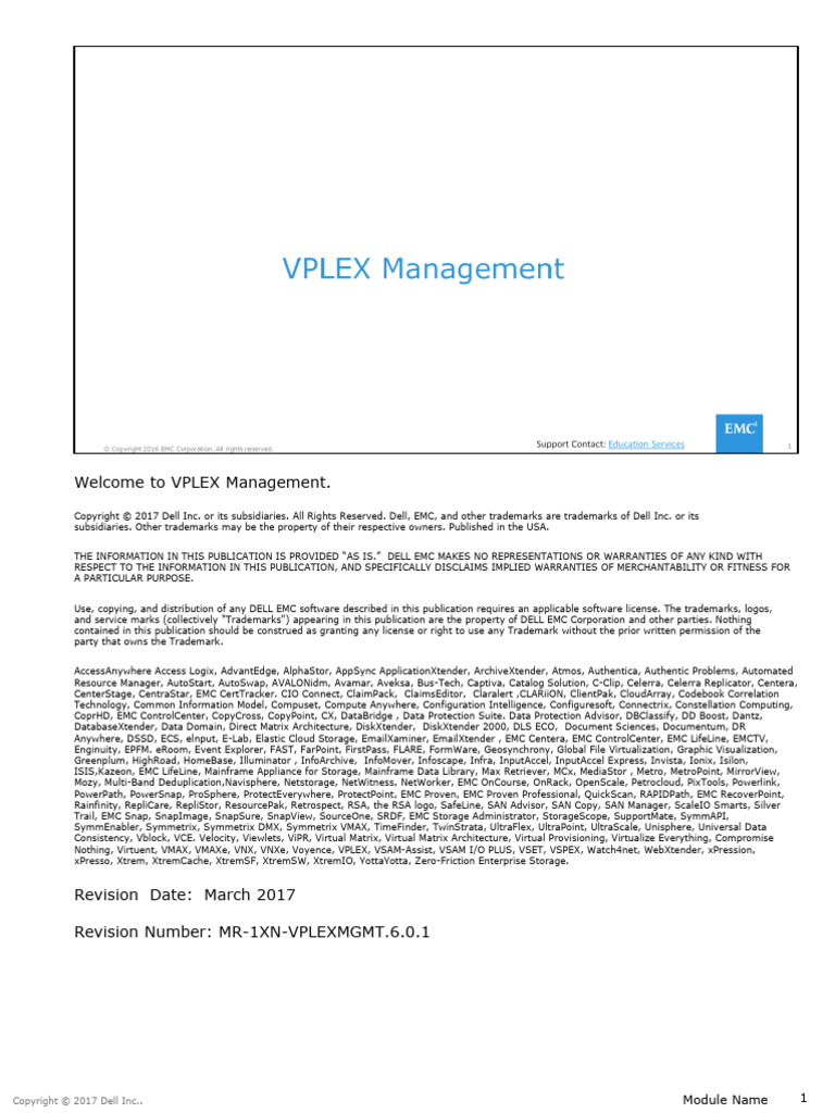 Vplex MGMT SG 6.0 - 1 | PDF