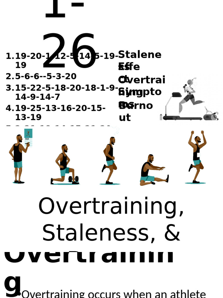 Overtraining Staleness and Burnout | PDF