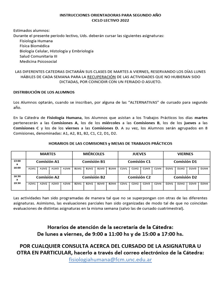 Instructivo 2022 | PDF