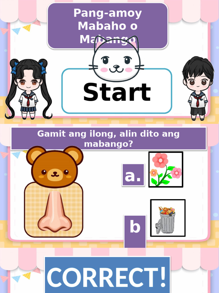 E-Game Week 8 Pang-Amoy Mabaho o Mabango | PDF