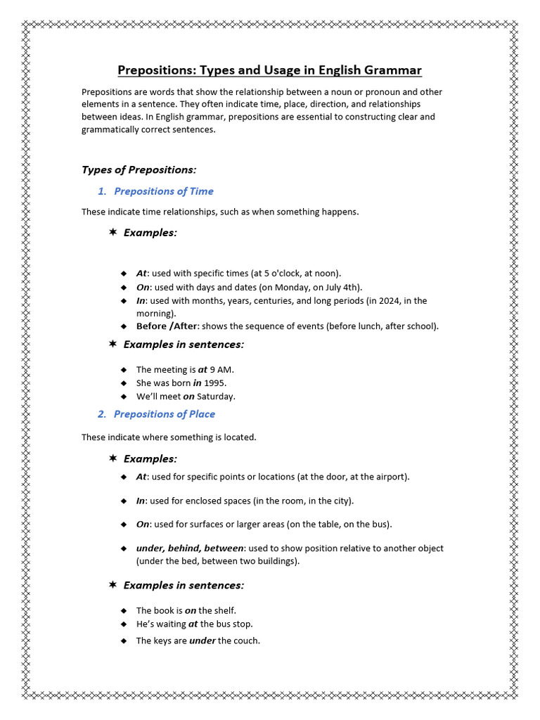 The Second Lesson in Grammar | PDF