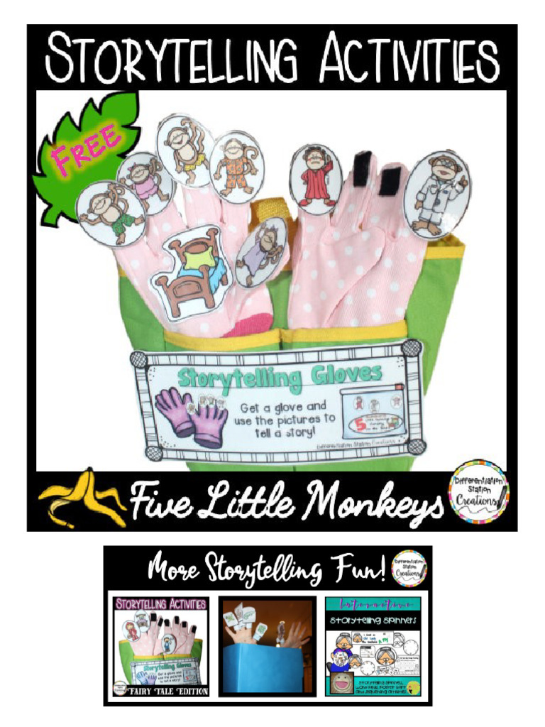 Storytelling Center with DIY Gloves & Puppets | PDF