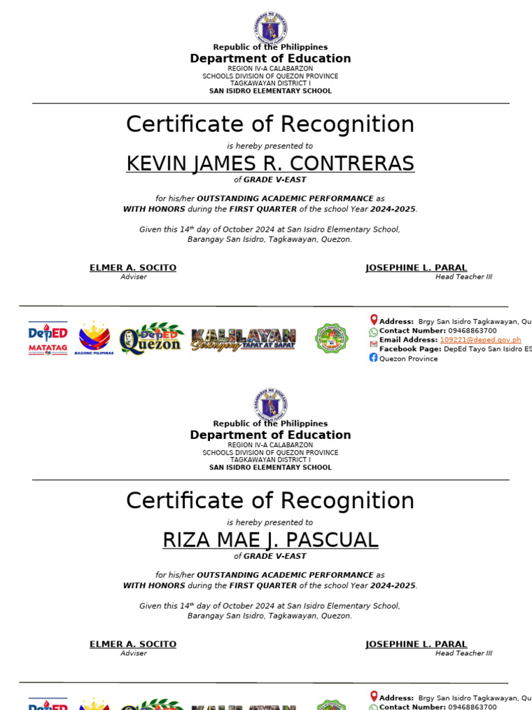 WITH HONORS With Footer 1 | PDF