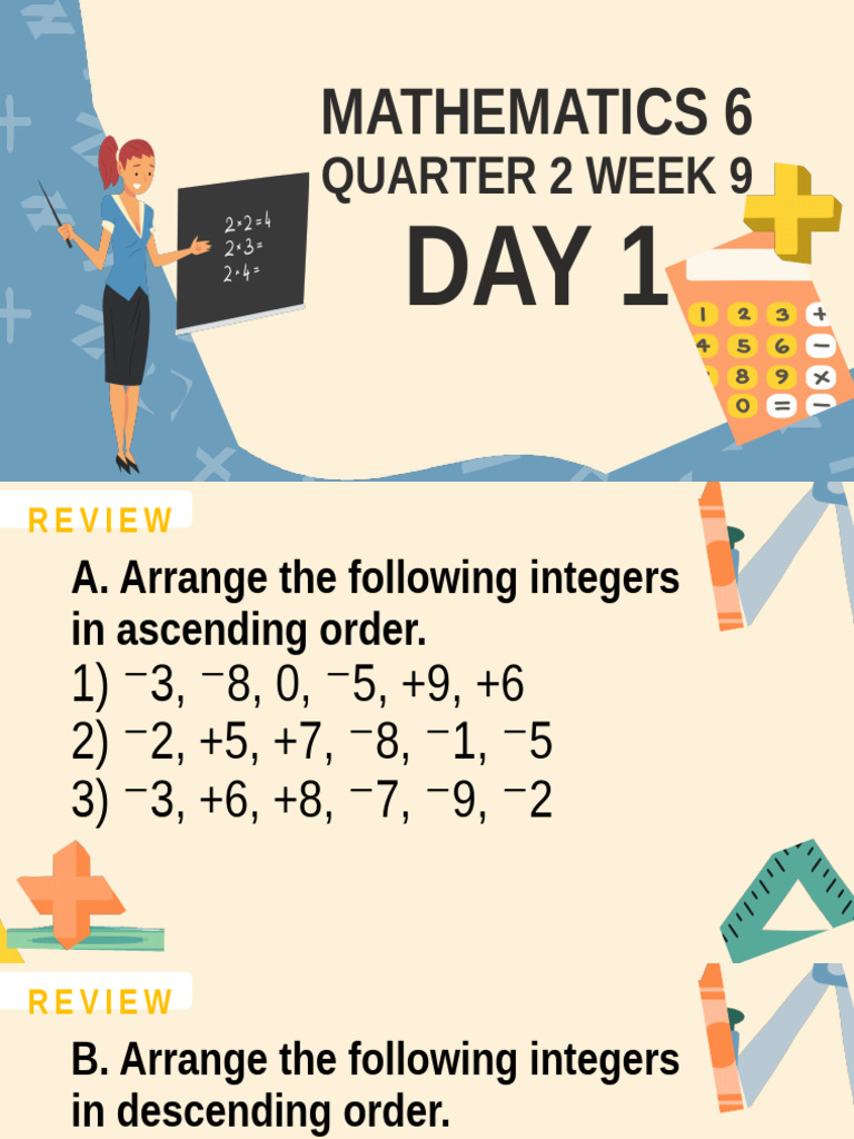g6q2 Week 9 Mathematics | PDF