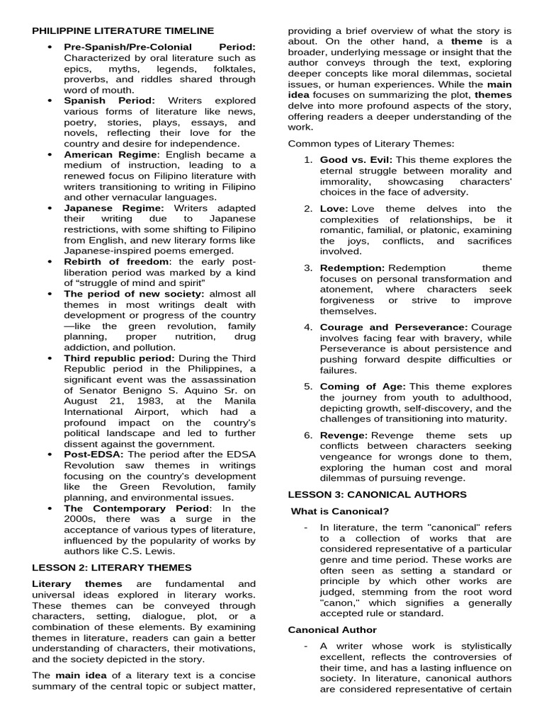 21ST Notes and Reviewer | PDF