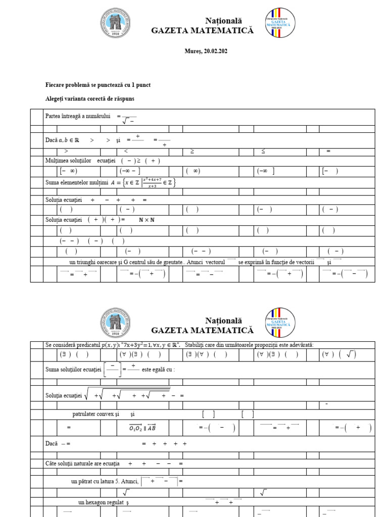 Subiecte-Clasa 9 | PDF