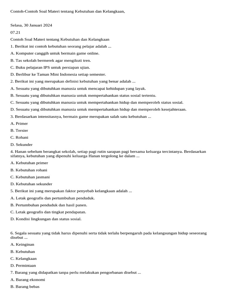 Contoh | PDF