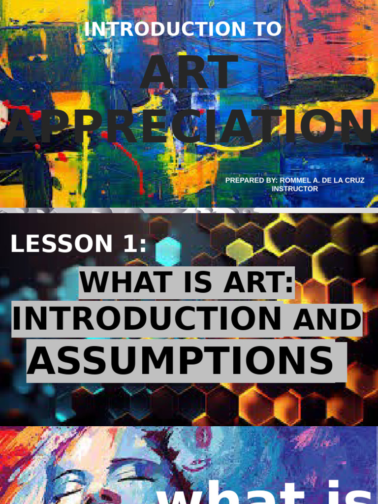 Art Lesson 1 | PDF