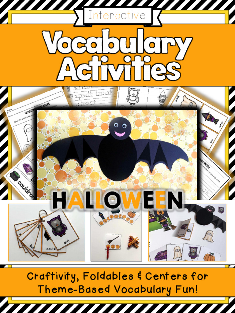 Halloween Vocabulary Activities | PDF