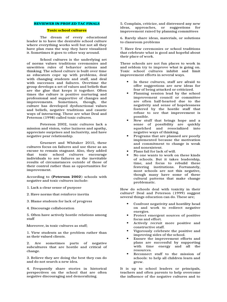 Prof Ed Tac Finals Reviewer Pdf