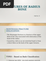 Frykman Classification of Distal Radius Fractures | PDF