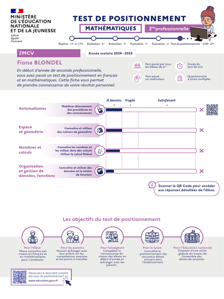2nde MCV Maths | PDF