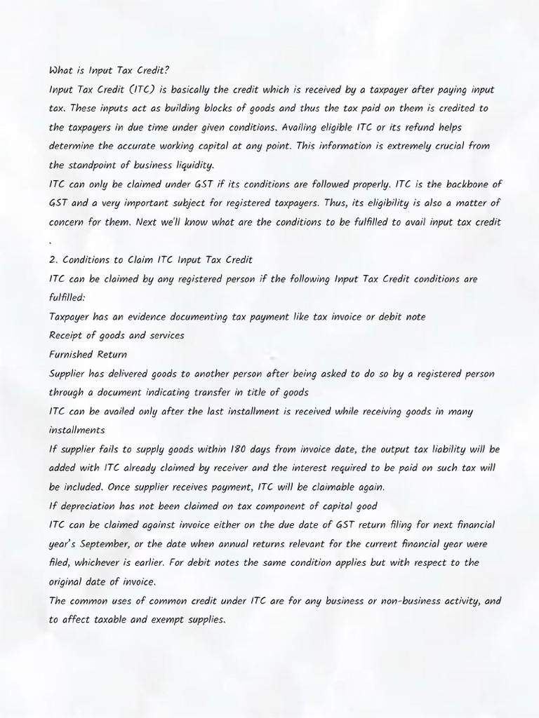 34 GST Question | PDF