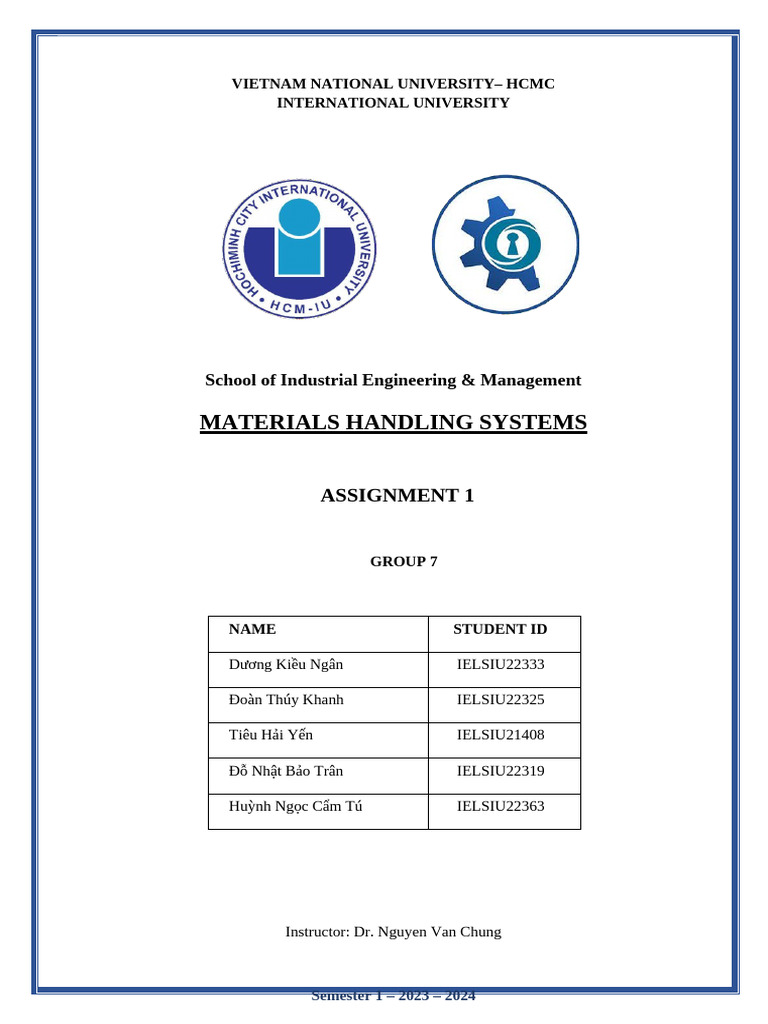 Assignment 1-Group 7 | PDF