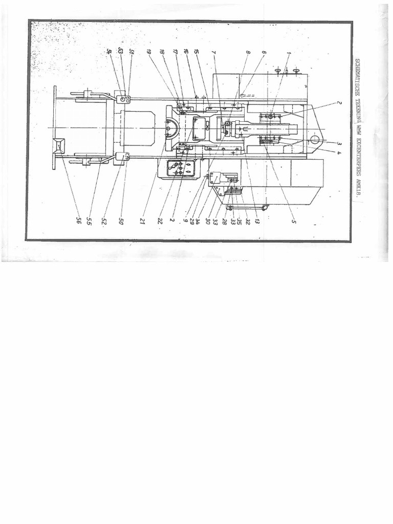 Schematische Tekening WMW Excenterpers AMK18 | PDF
