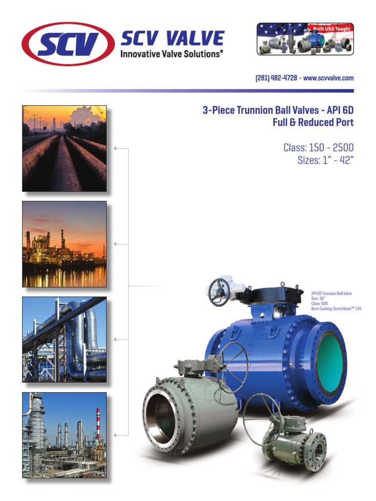 SCV Trunnion 6d 021918 Ebrochure | PDF