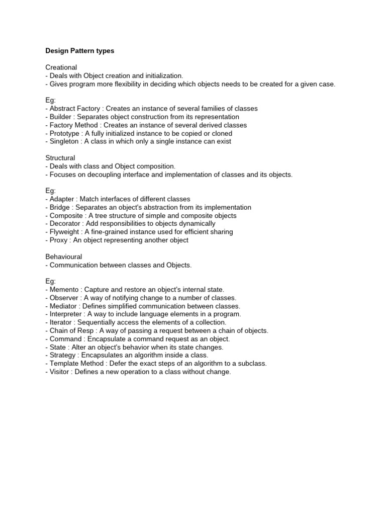 Design Patterns | PDF