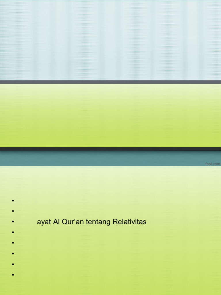 Teori Relativitas Khusus 2024 | PDF