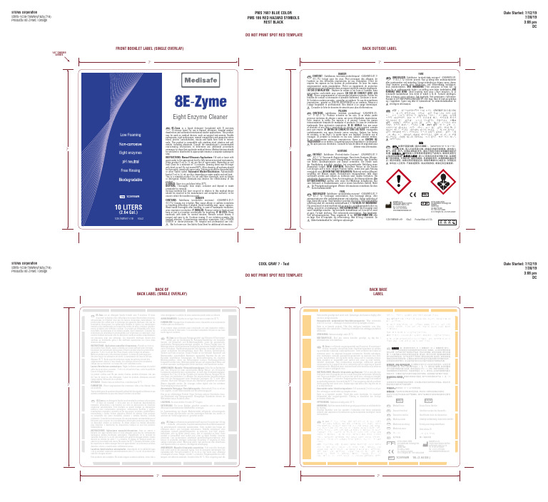 1C39T6WRA 8EZyme Eight Enzyme Clezaner Label | PDF